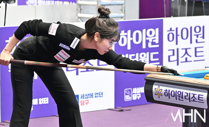 1천 234일 만의 결승 진출 쾌거! 'LPBA 다승 퀸' 이미래, 김보미 셧아웃 완파하고 통산 5승 도전장