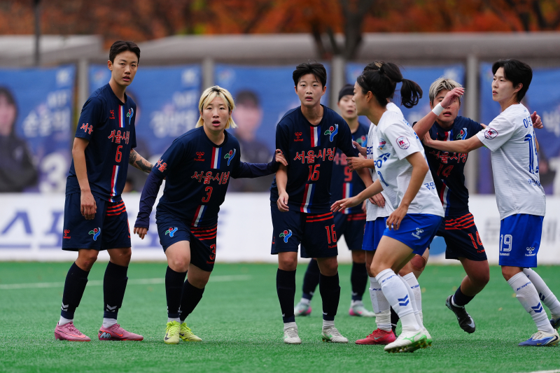 역사상 첫 트레블 달성할까…화천KSPO, WK리그 챔피언 결정전서 서울시청 기선 제압