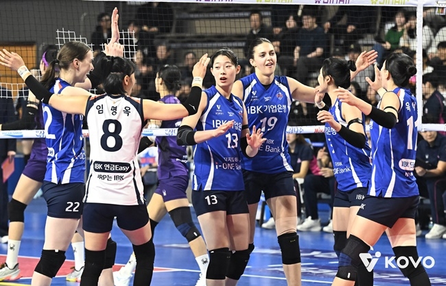 ‘김호철 감독 사퇴→7연패 탈출’ IBK기업은행, 여오현 감독대행 첫 경기서 흥국생명 3-0 격파…현대캐피탈도 3연패 탈출