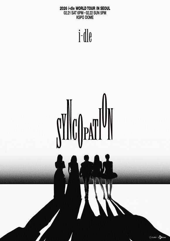 아이들, 네 번째 월드투어 'Syncopation'…선예매 일정 공개