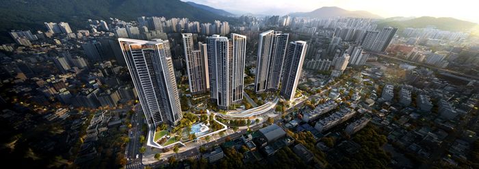 HDC현대산업개발, 부산 온천5구역 재개발 수주…'4조클럽' 달성
