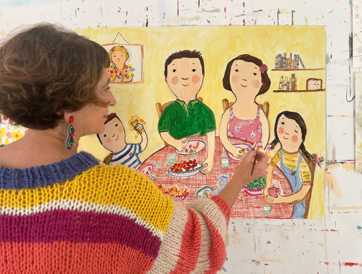 '행복을 그리는 화가' 에바 알머슨, 한국 창작 뮤지컬 '리나, 슈퍼히어로' 프로듀서 참여