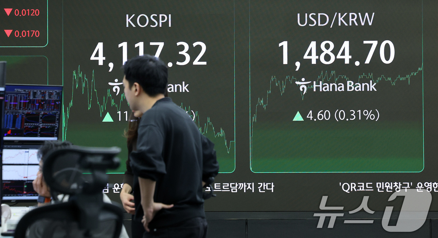 "환율 1480원 하회 가능성…위험선호 심리 회복·당국 개입 경계감 확대"