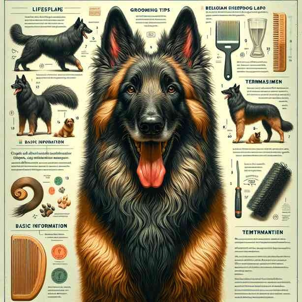 벨지안 쉽도그 라케노이즈(Belgian Sheepdog Laekenois) 수명 털빠짐 양 | 디피펫