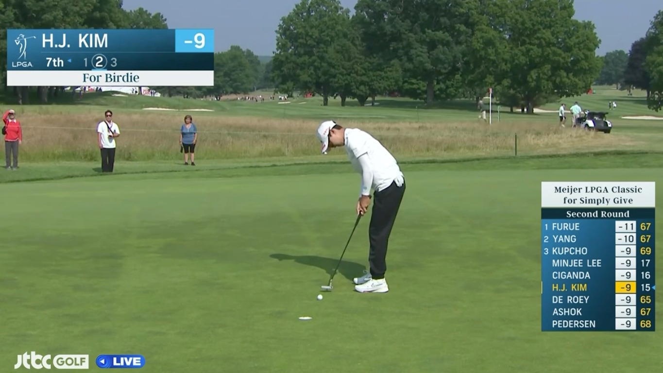 다음스포츠 | [2023 마이어 LPGA 클래식] 김효주 2R 주요장면