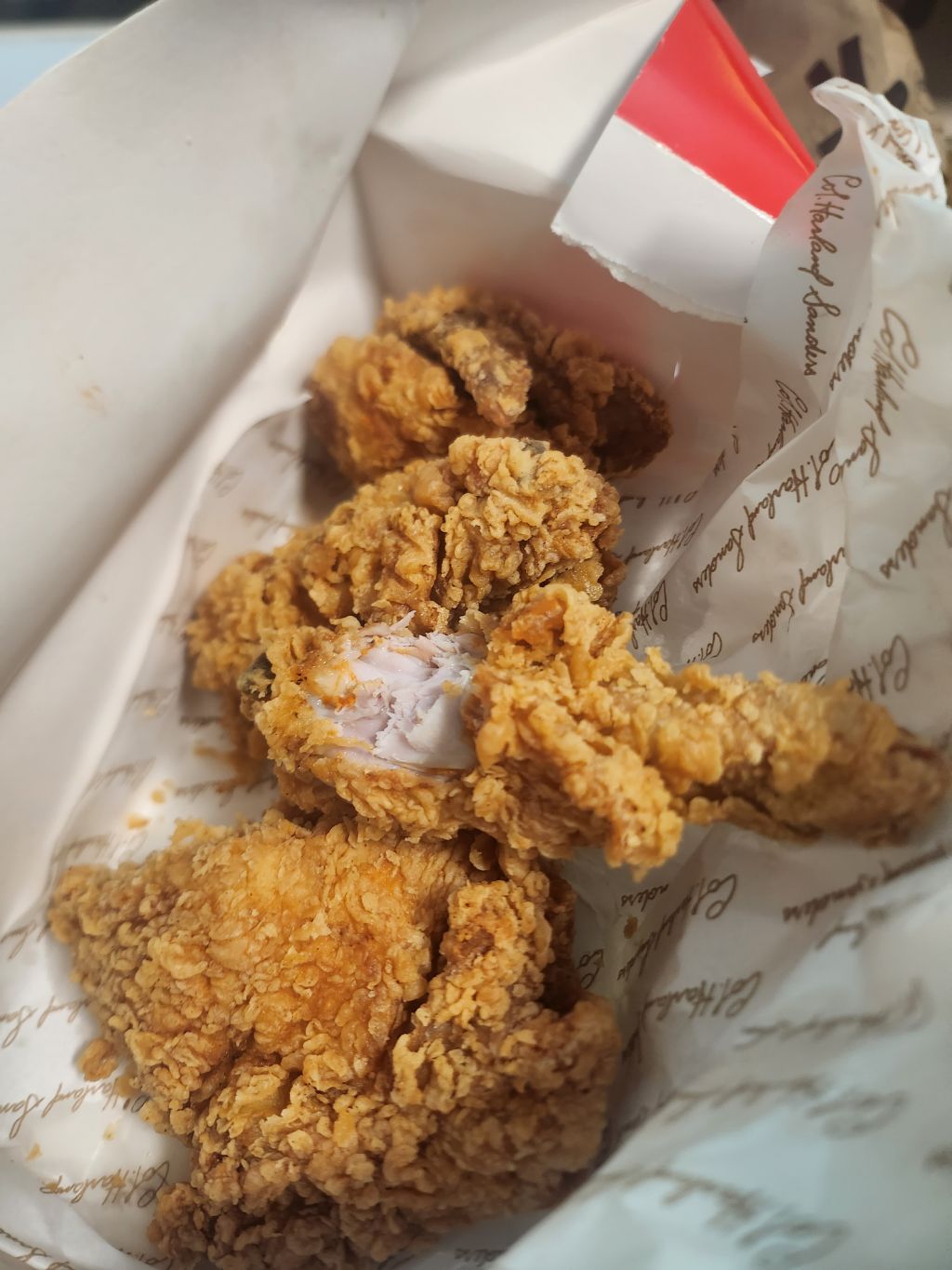 먹고 살자고 하는 짓인데 | 30분 기다려서 받은 kfc 1+1 - Daum 카페