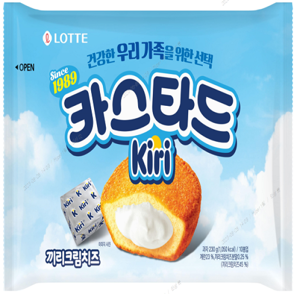 먹고 살자고 하는 짓인데 롯데웰푸드 X 끼리크림치즈 콜라보 과자 출시 Daum 카페