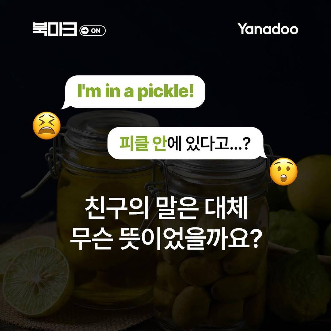 하루 한 문장, 영어 | I'm in a pickle! - Daum 카페