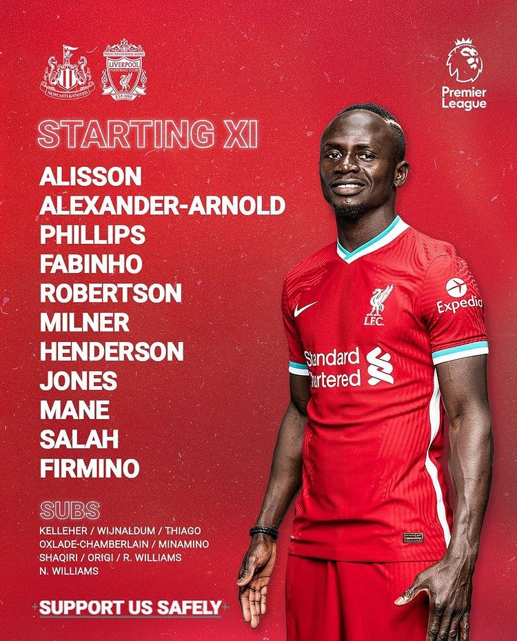 [20/21 EPL 16R] 뉴캐슬 vs 리버풀