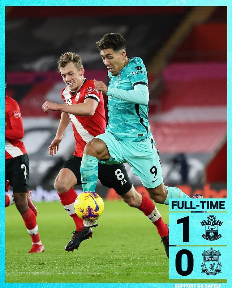 [20/21 EPL 17R] 사우스햄튼 vs 리버풀