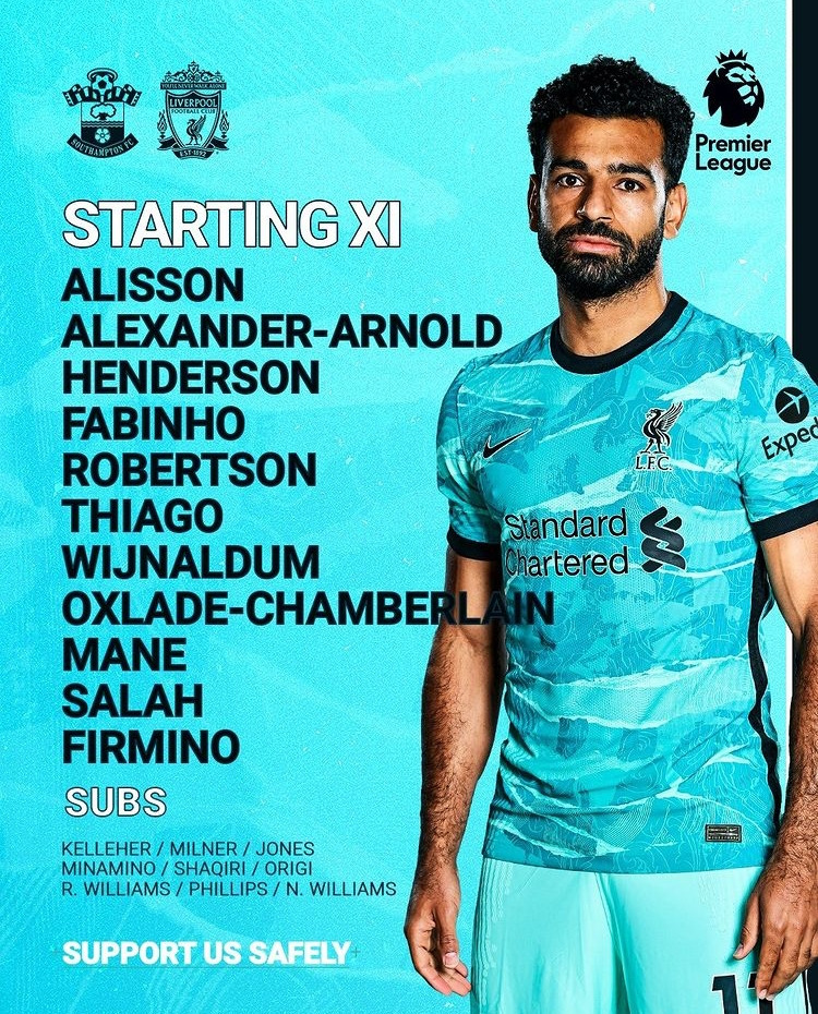 [20/21 EPL 17R] 사우스햄튼 vs 리버풀