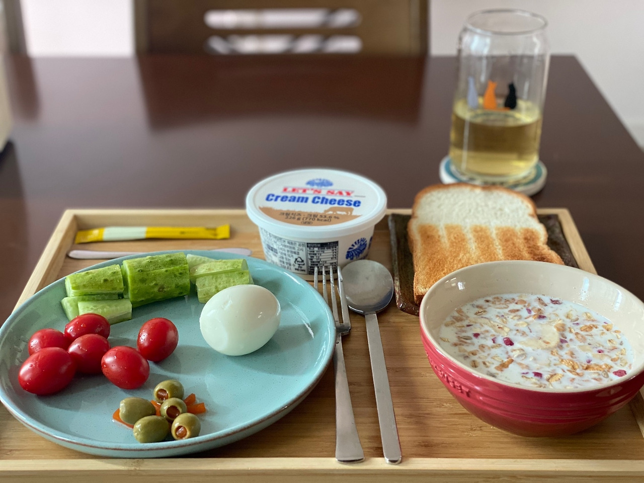 아침은 사 먹는 걸로