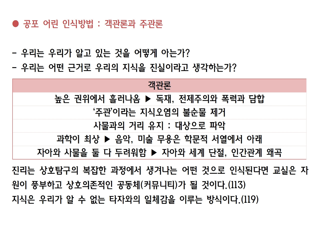 교육고전 2 파커 J 파머 가르칠 수 있는 용기