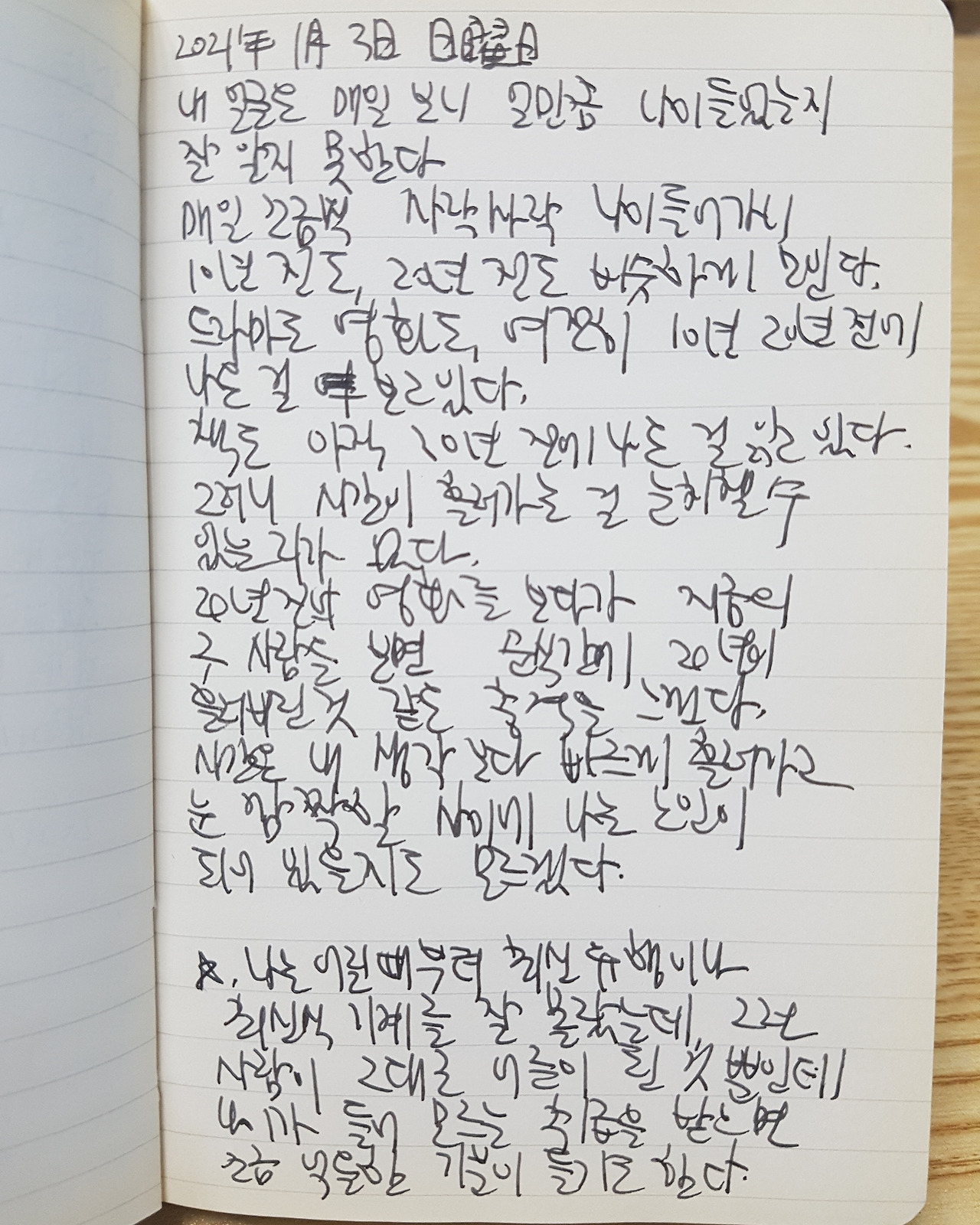 2021년 1월 3일 일요일