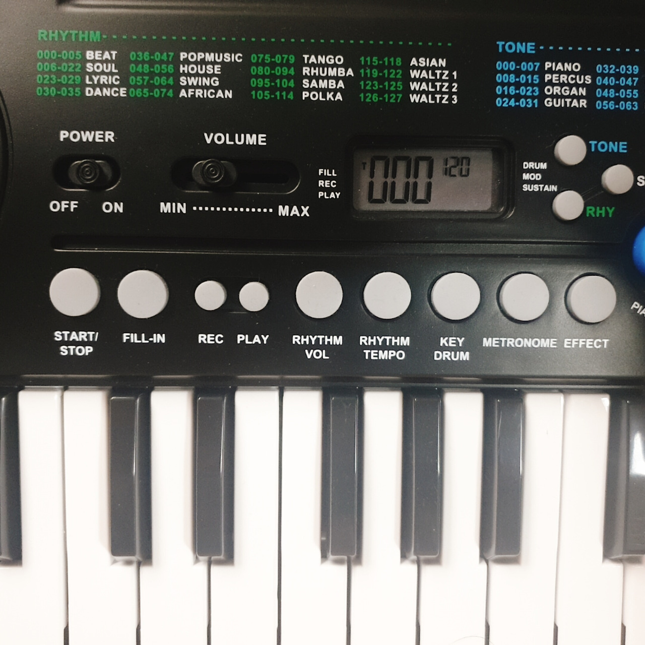 전자키보드 키즈피아노 신제품 KP10 메뉴얼