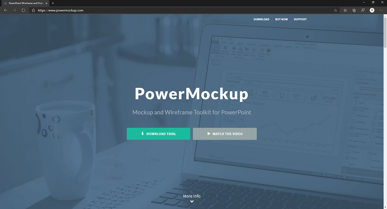 Power Mockup 파워포인트로 빠르게 UI 설계