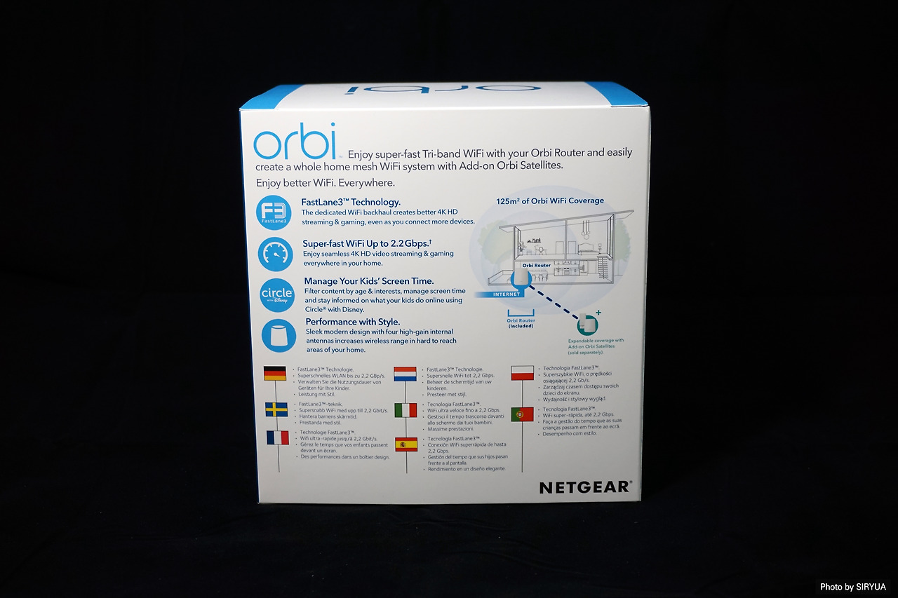유무선 공유기 NETGEAR Orbi RBR20