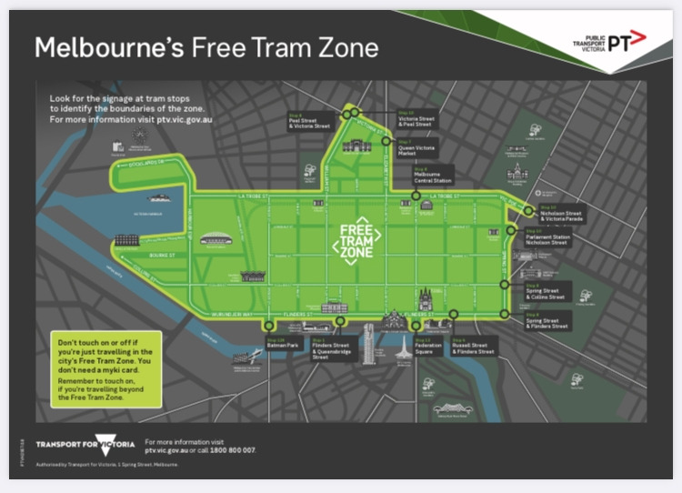 멜버른의 대표 교통수단 트램