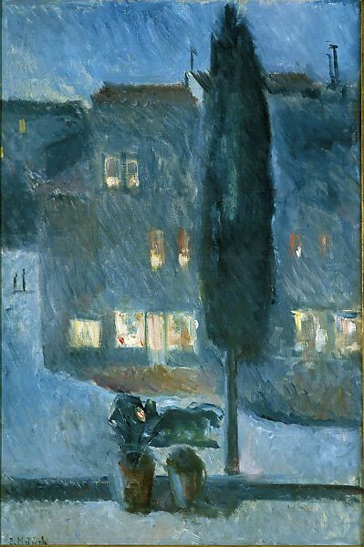 에드바르 뭉크의 나무