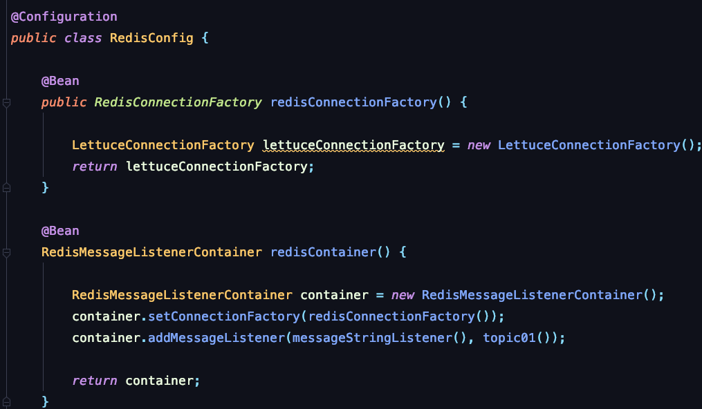Spring Boot Redis Pubsub