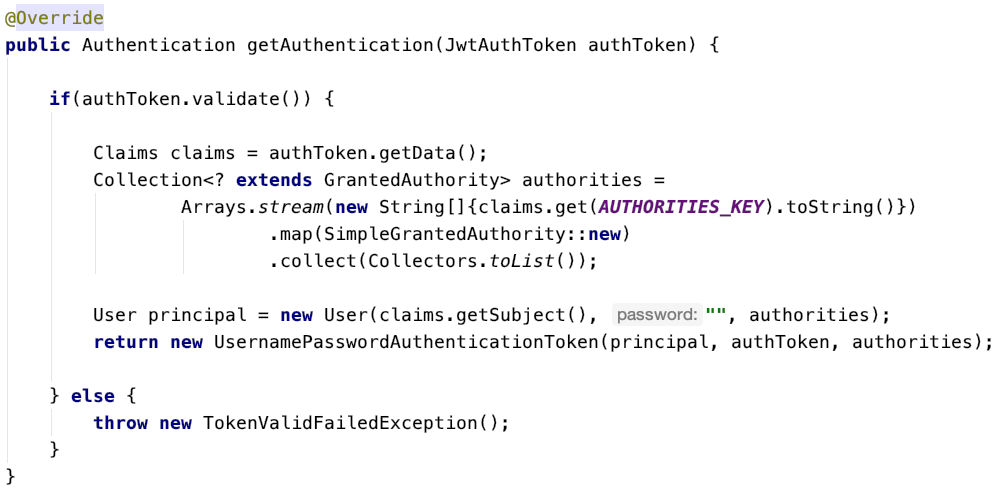 JWT & Spring Security