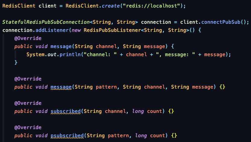 Spring Boot Redis Pub/Sub