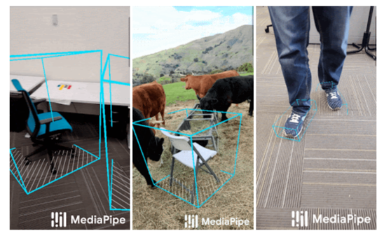 모바일 장치에서 MediaPipe로 실시간 3D물체감지