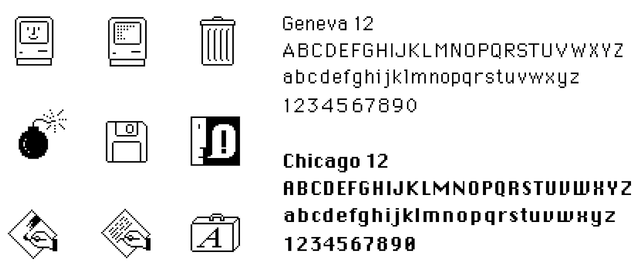 Apple Font History : 애플 서체 역사