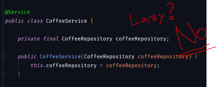 Spring Lazy Initialization