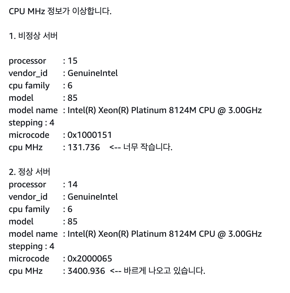 EC2 CPU Usage 이상 동작 이슈 해결하기