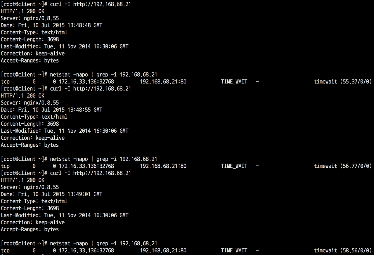 tcp_tw_reuse와 tcp_tw_recycle