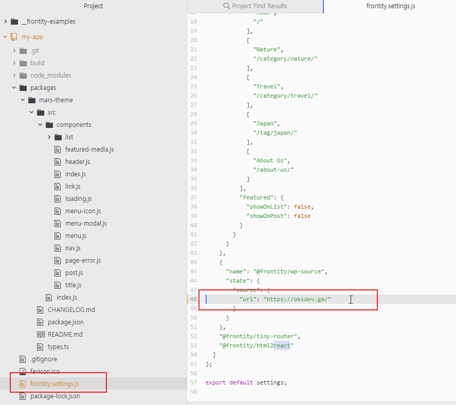 Frontity? WP를 위한 React 프레임워크