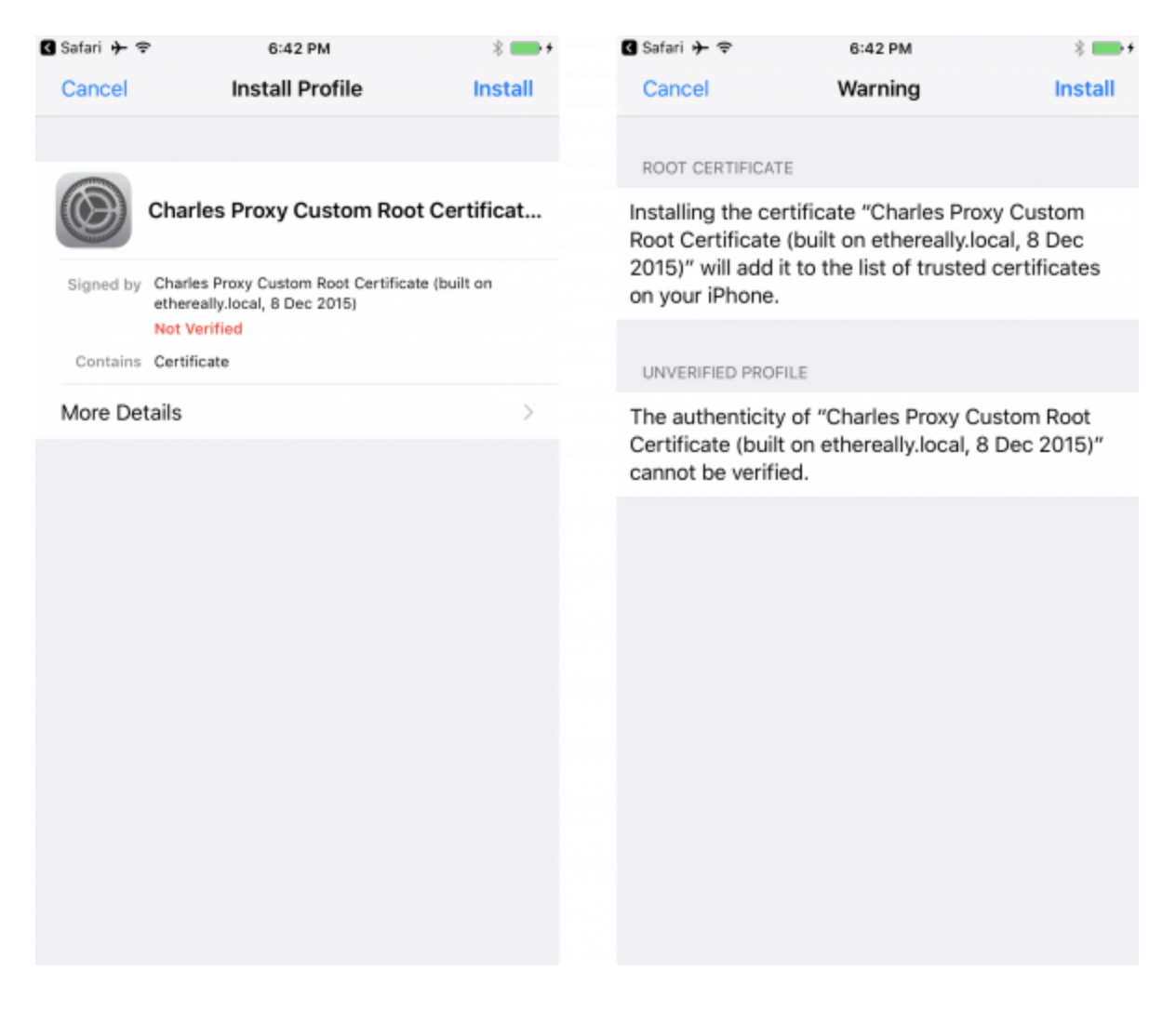Web debugging tool Charles 사용법