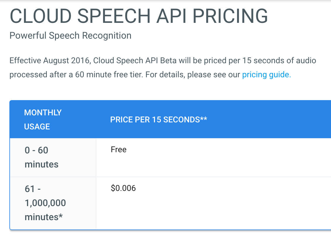 Google Speech API 체험기 #2
