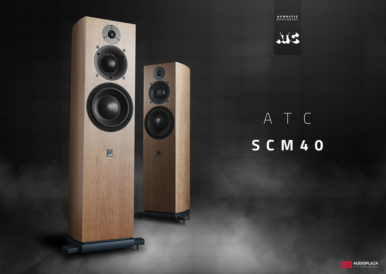 새로운 차원의 플로어스탠딩 스피커 ATC SCM40