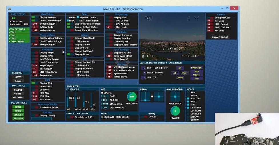자동차엔 못 다는 OSD, 드론에는 달아보자