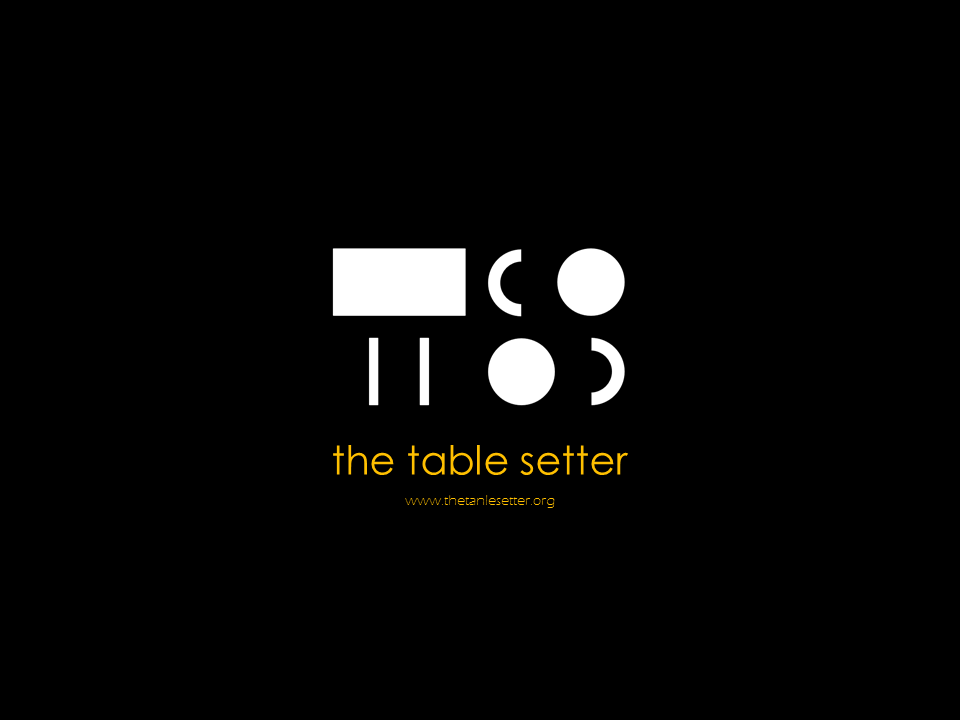 The table setter 창립총회에 초대합니다
