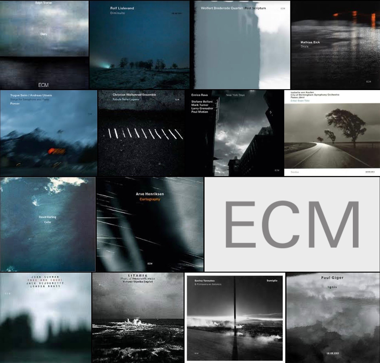 ECM 레이블에 대한 생각