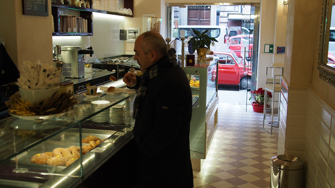 @Regoli Pasticceria in Rome.
