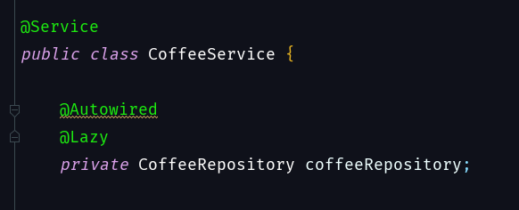 Spring Lazy Initialization