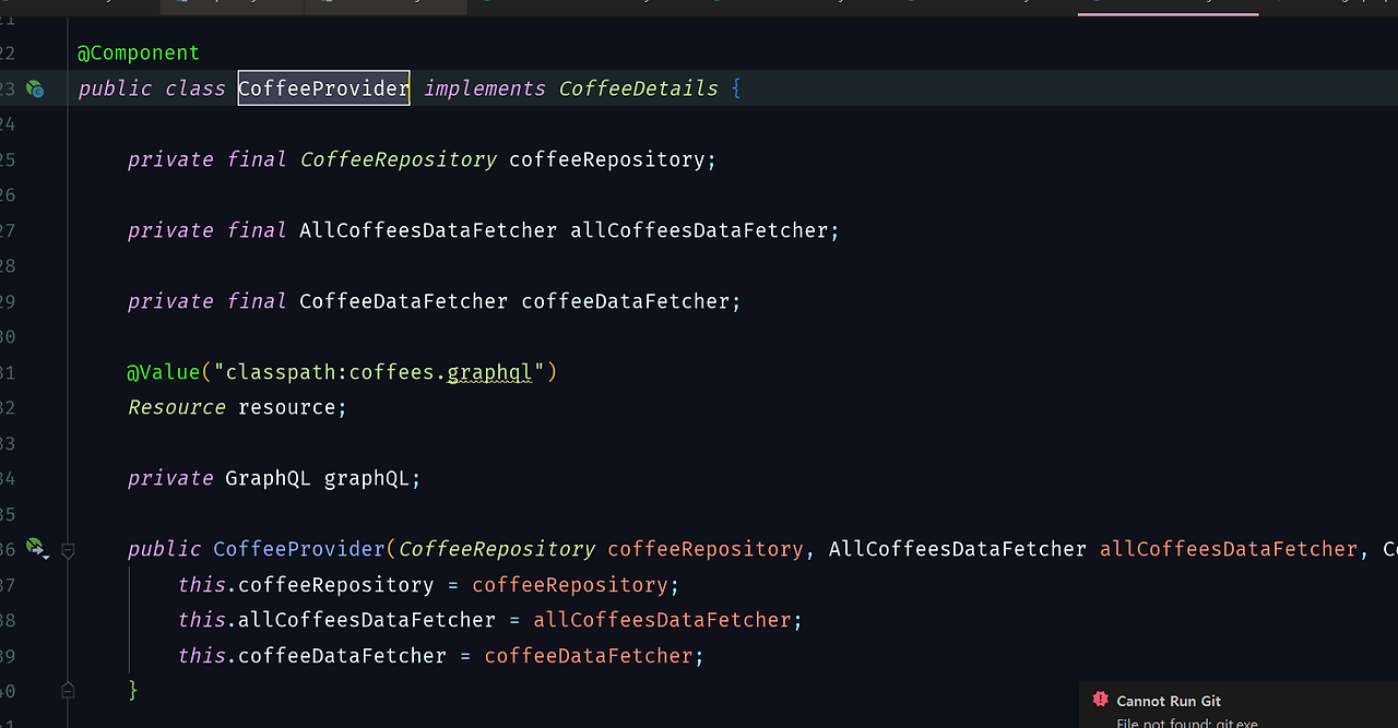 GraphQL in Spring Boot