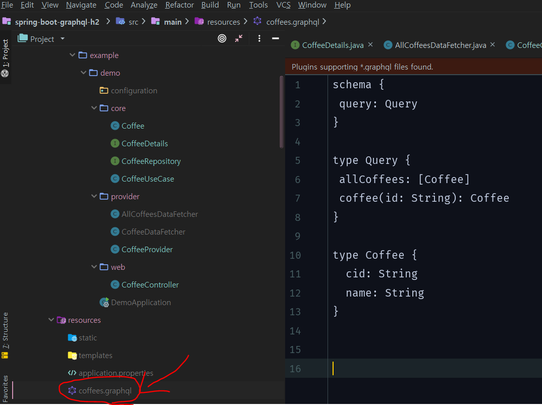 GraphQL in Spring Boot