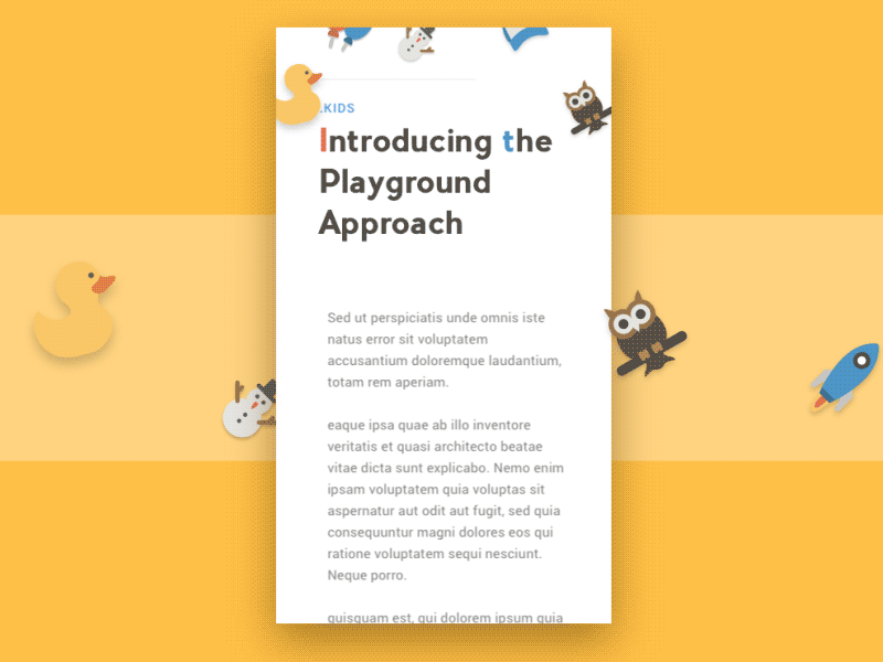 #11. 스크롤링 UI 인터랙션