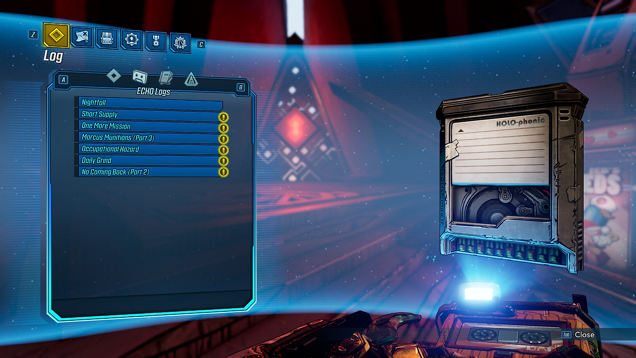 게임 UI 스터디 : Borderlands3