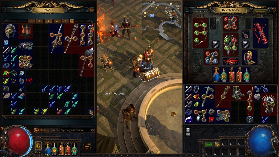 게임 UI 스터디 : Path of exile