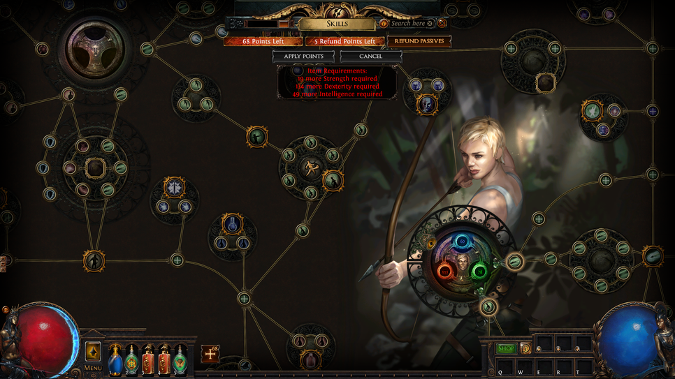 게임 UI 스터디 : Path of exile