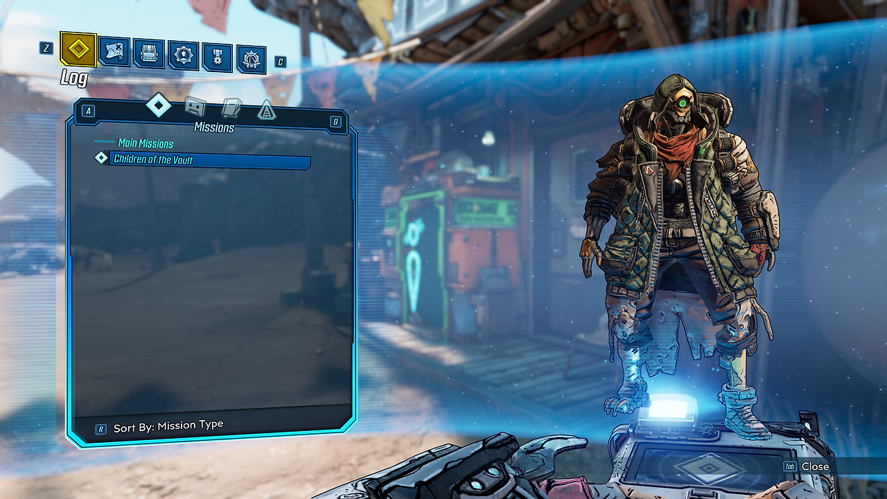 게임 UI 스터디 : Borderlands3