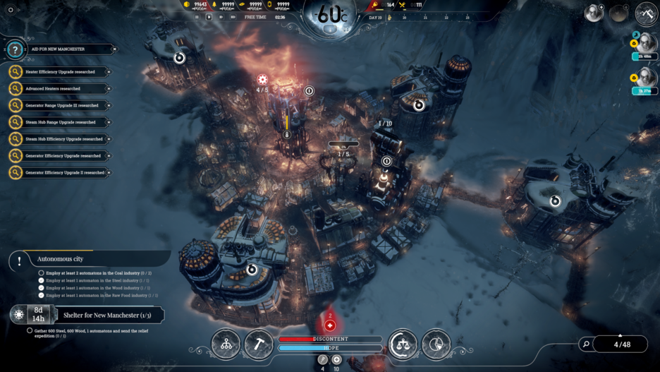 게임 UI 스터디 : 프로스트펑크 (Frostpunk)