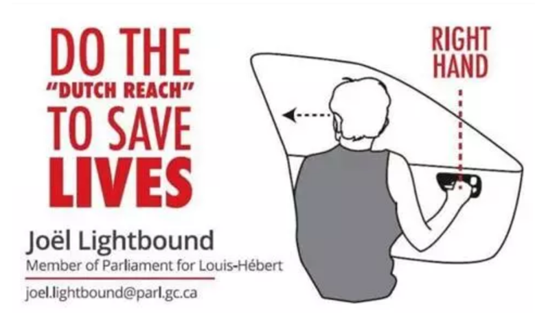 '더치 리치(Dutch Reach)'캠페인을 아시나요?