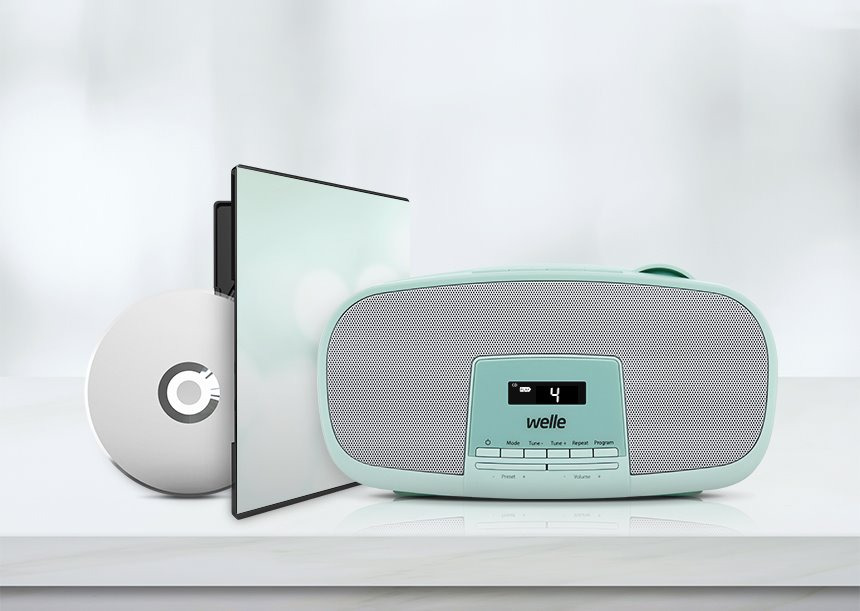 여심저격 비주얼 CD 플레이어, welle_WB22